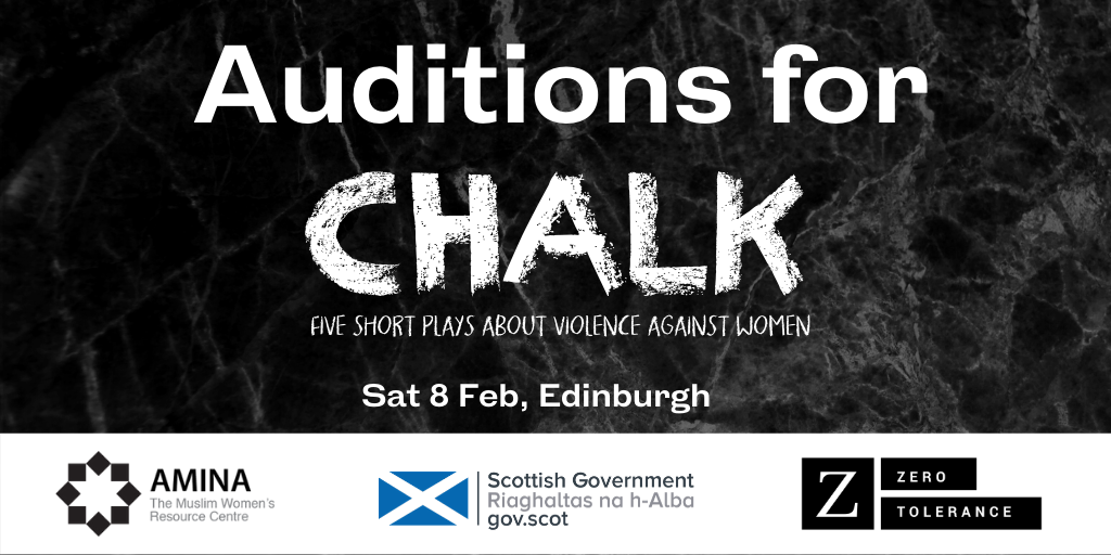 Audition for Chalk: Five short plays about violence against women ...